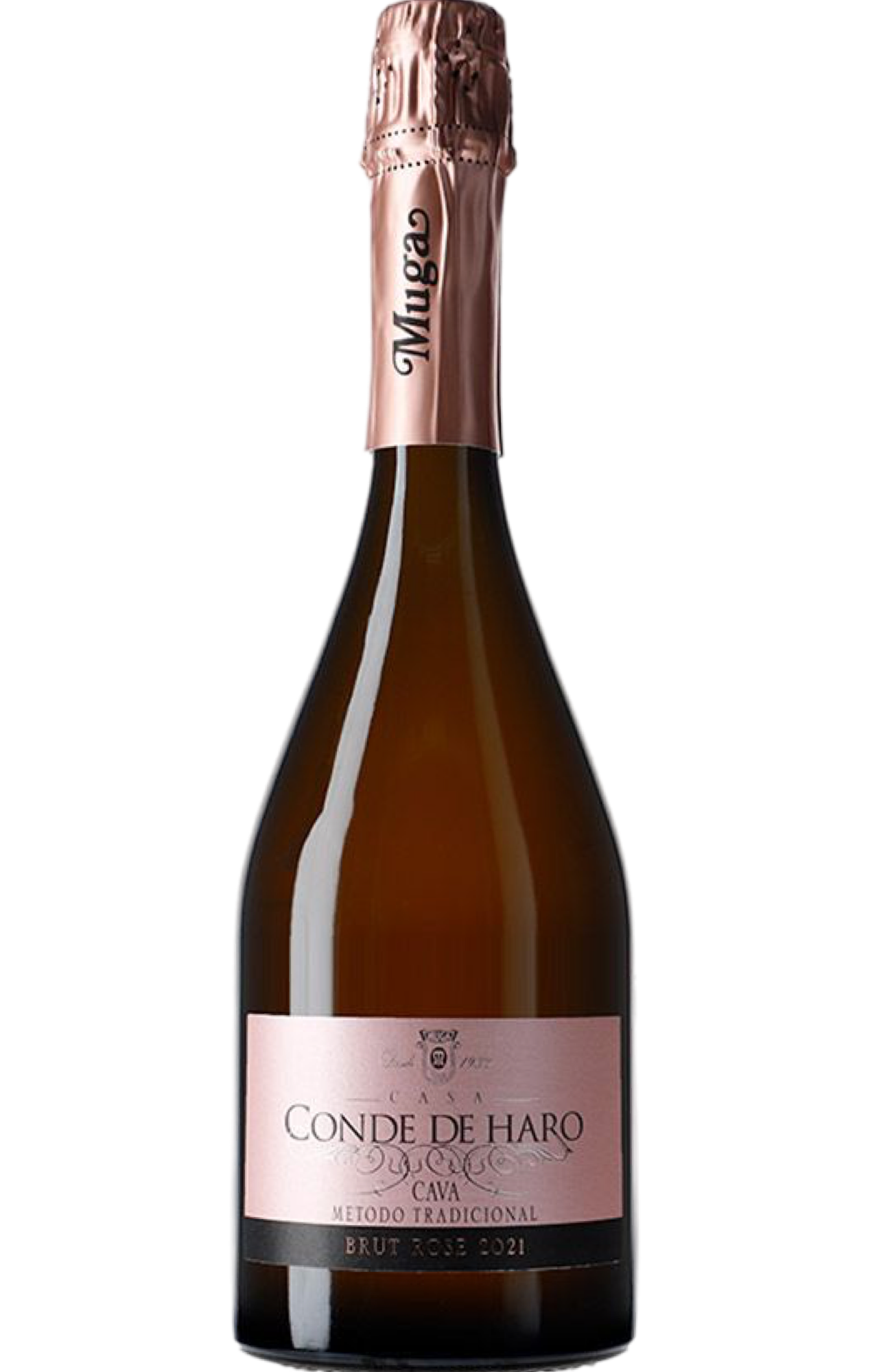 Buy Muga - Rose Conde De Haro, Cava Brut Reserva 75cl at Spades Wines ...