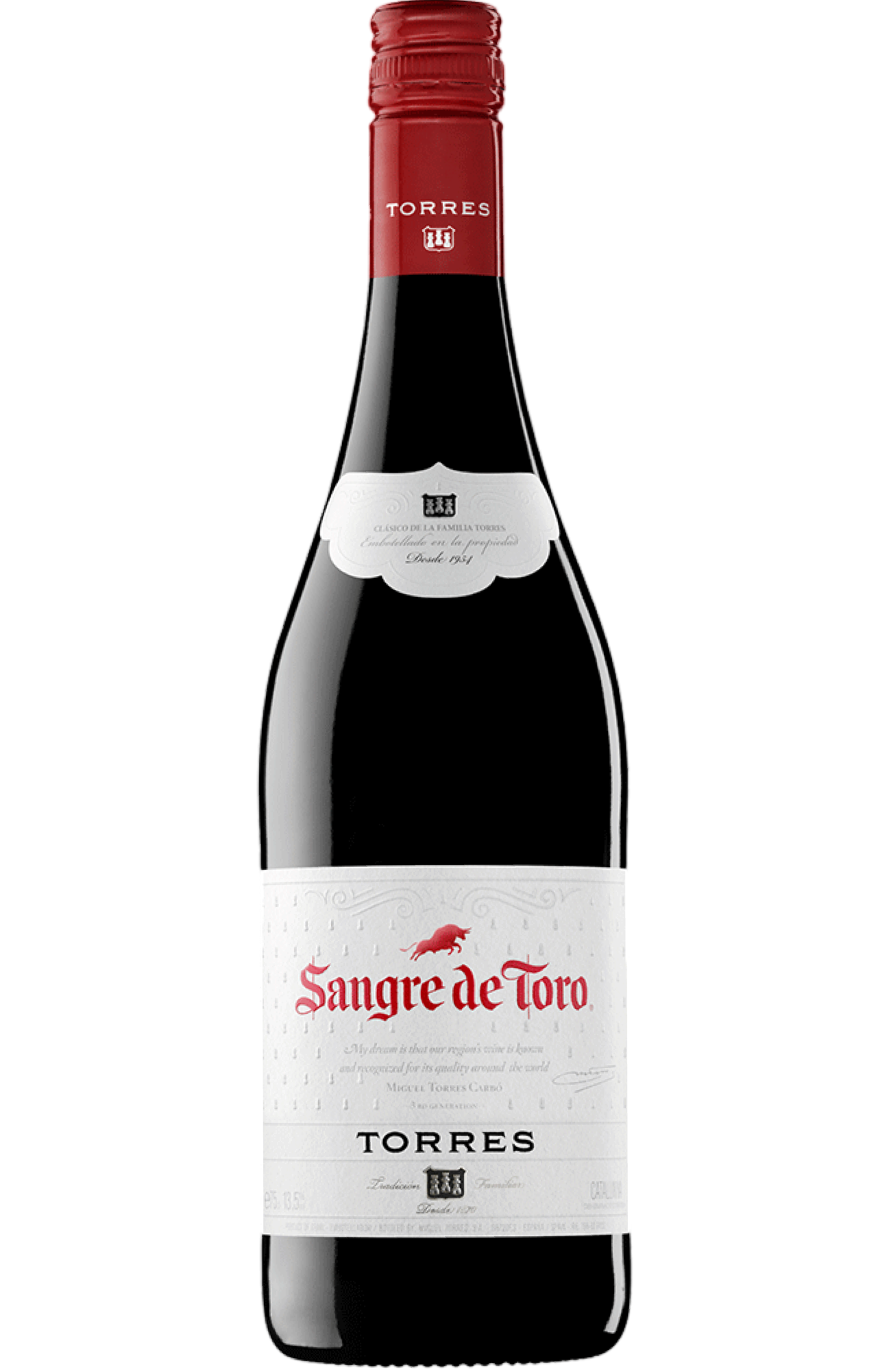 Buy Familia Torres - Sangre de Toro Red, Spain 75cl at Spades Wines ...