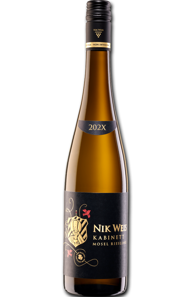 Nik Weis - Bockstein Kabinett Riesling "Grosse Lage" Black Label 8.5% ...