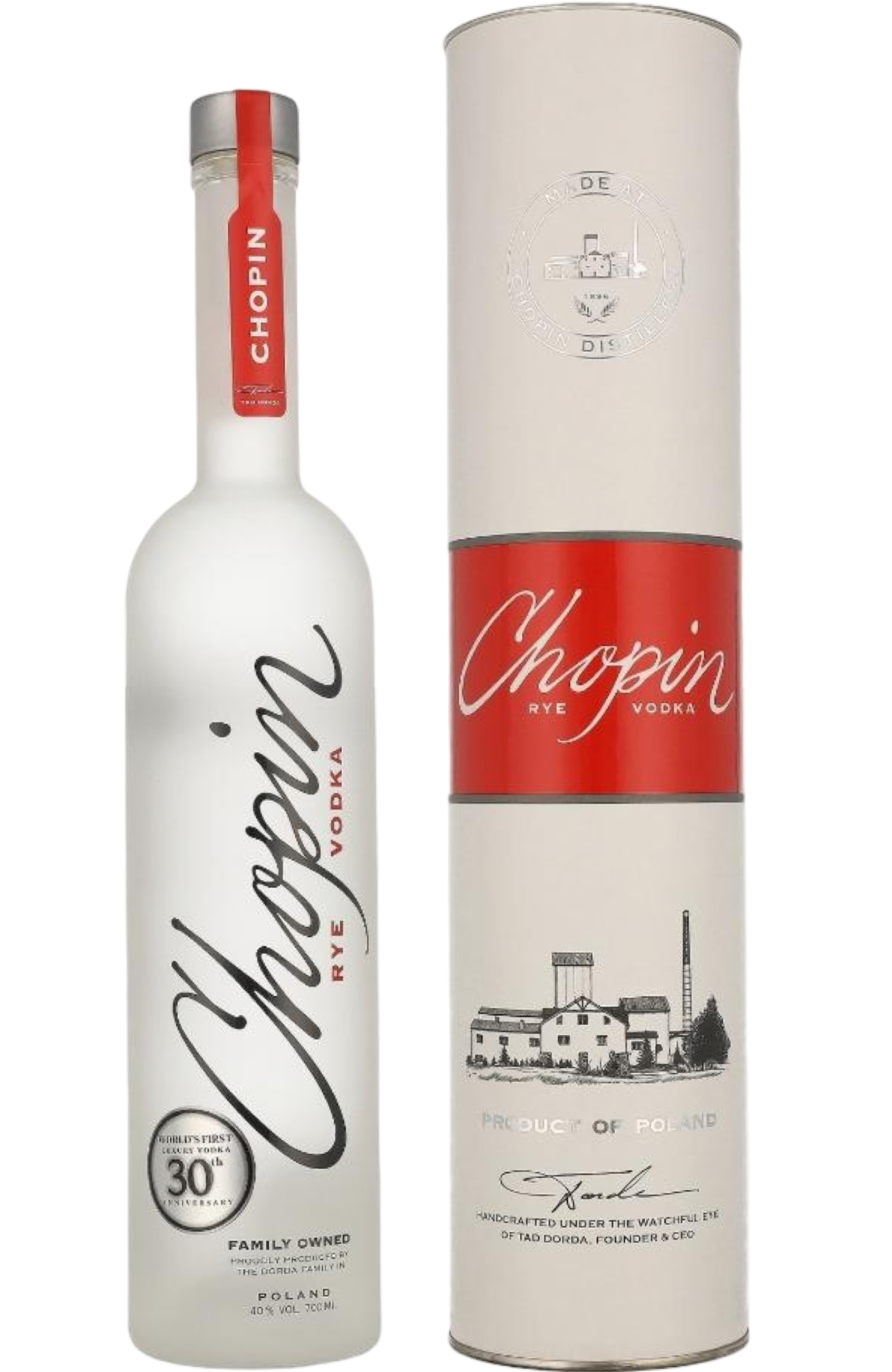 Chopin Rye Vodka + GB 40% 70cl – Spades Wine & Spirits | 4000+ Brands ...