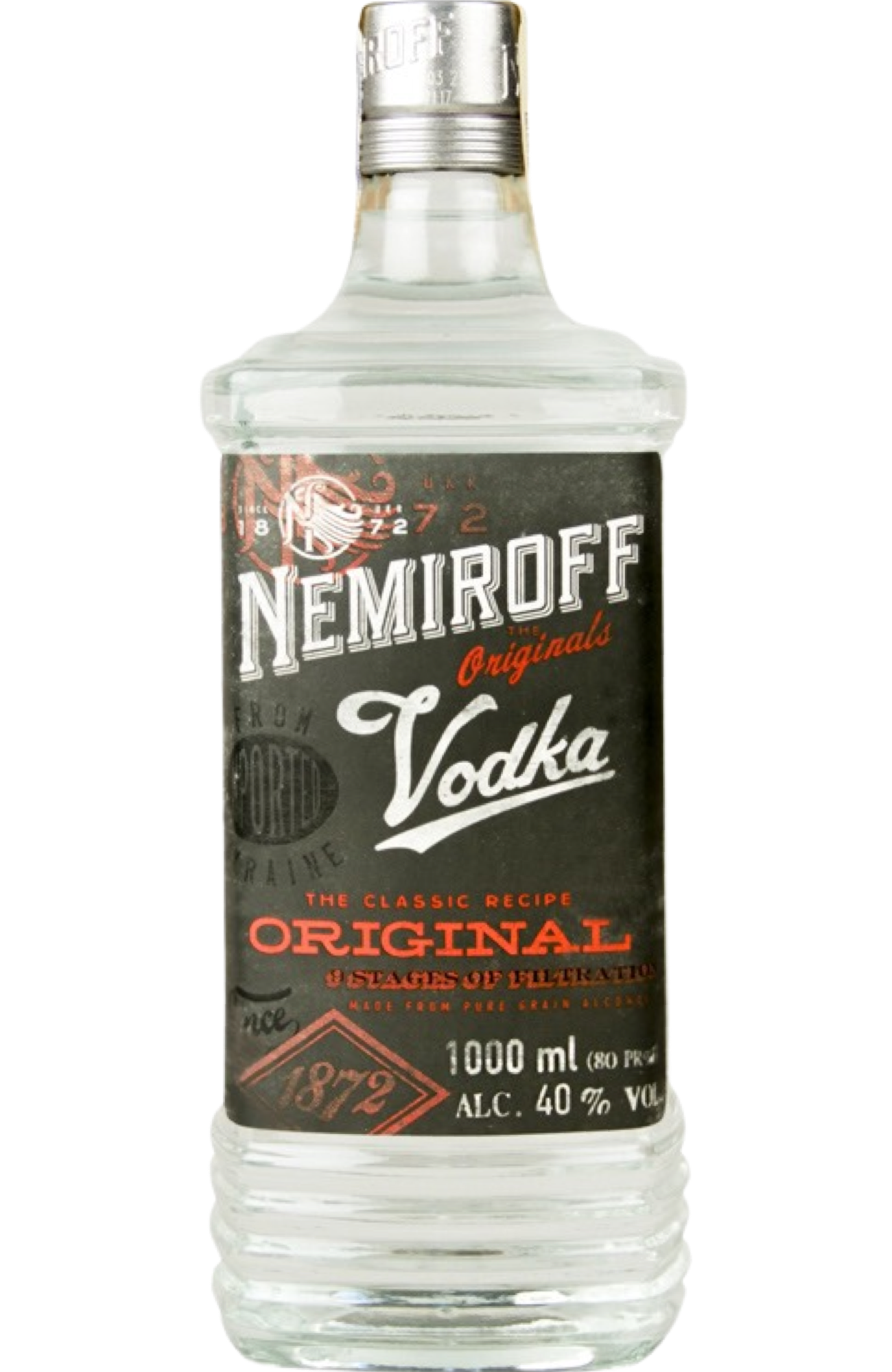Buy Nemiroff Original NRF 40% 1Ltr. We deliver around Malta & Gozo