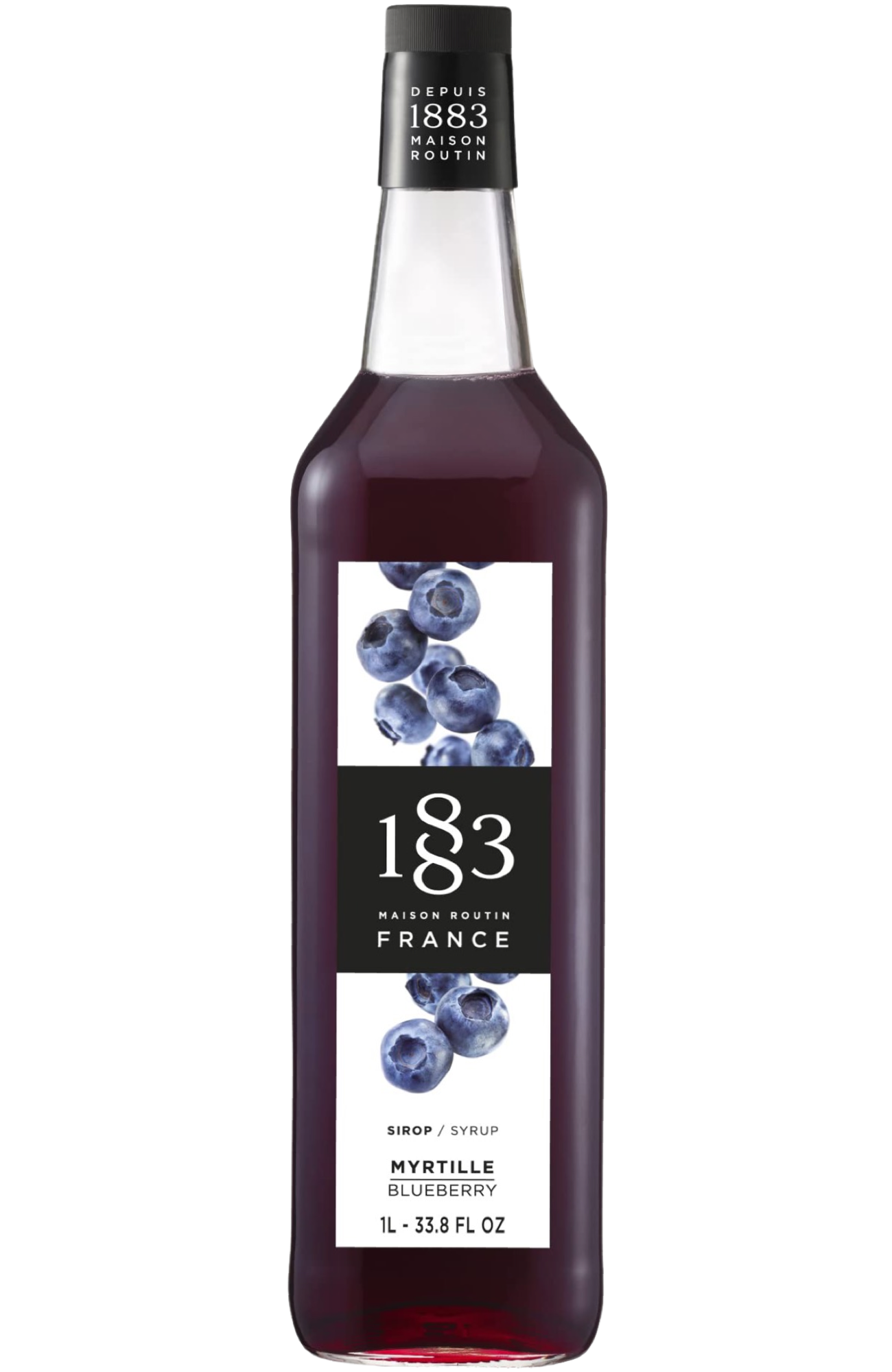 Buy 1883 Maison Routin - Blueberry Syrup 1Ltr. We deliver around Malta ...