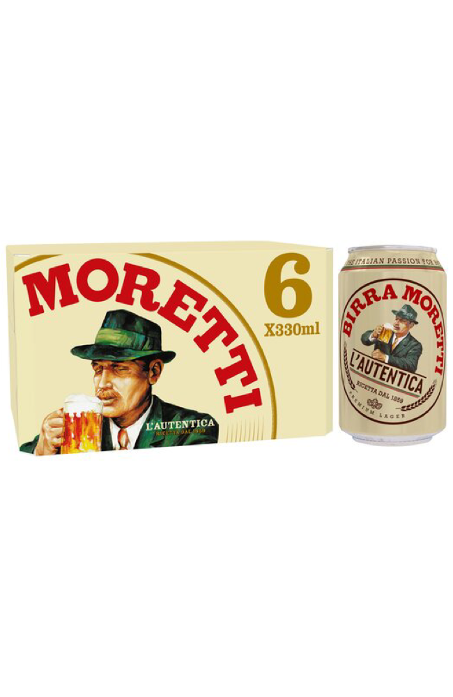 Moretti CAN 330cl x 24 pack