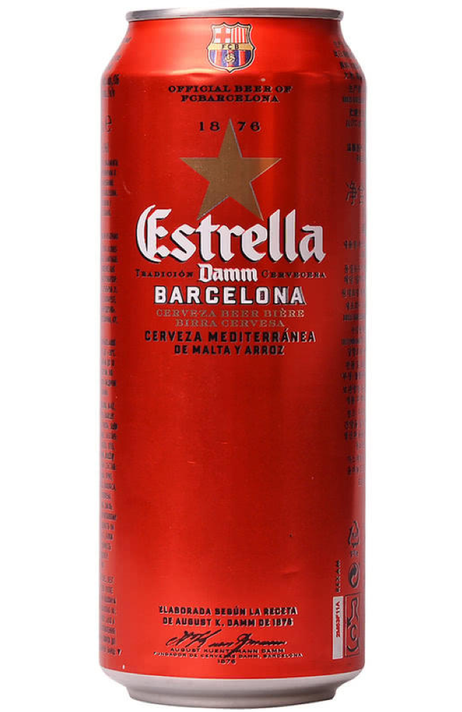 Estrella Larger 50cl Can
