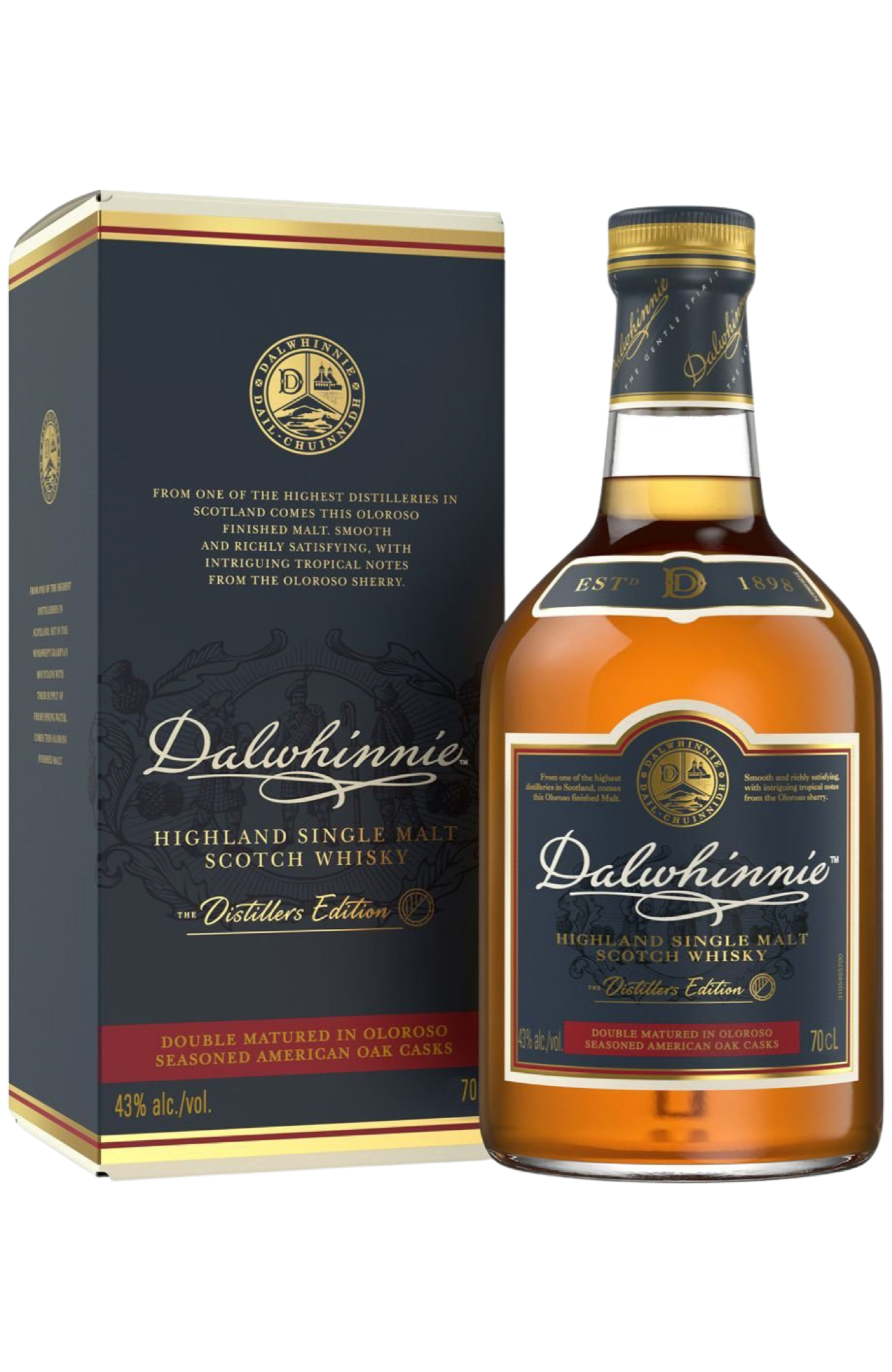 Buy Dalwhinnie Distillers Edition 2022 + GB 43% 70cl. We deliver around ...